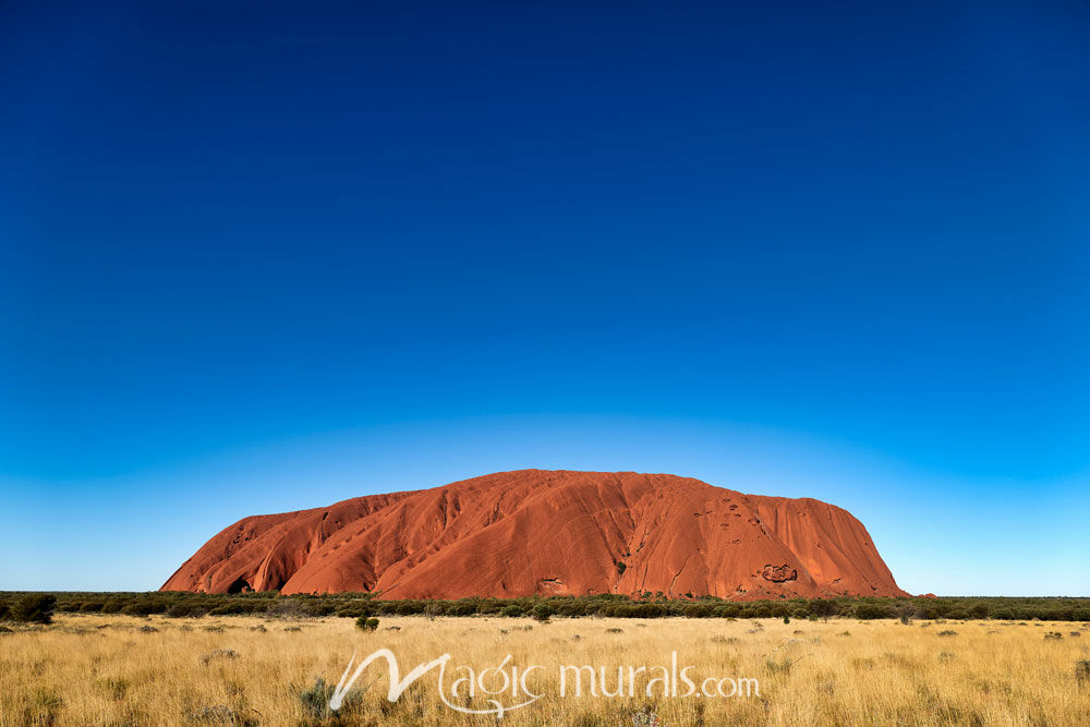 Clear Sky at Uluru Ayers Rock Wallpaper Mural by Magic Murals