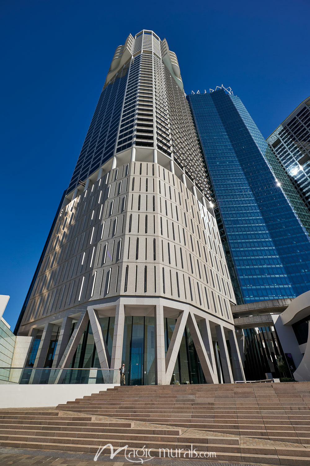 High Rise Waterfront Brisbane 4 Mural by Magic Murals