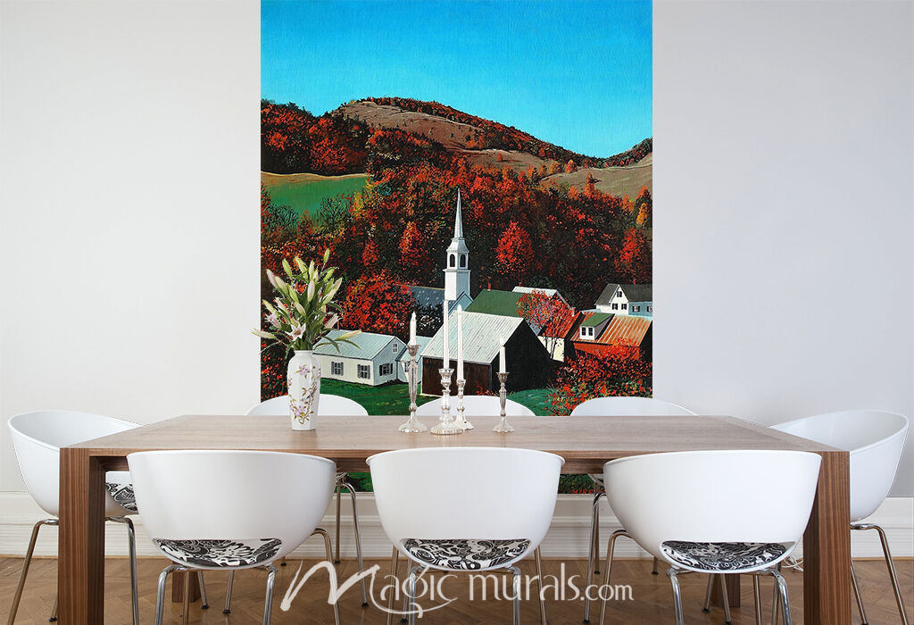 East Corinth VT Wallpaper Wall Mural by Magic Murals