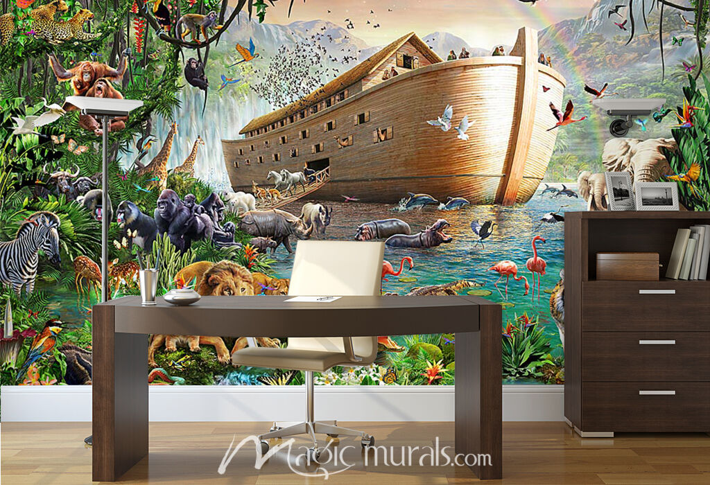 Noah's Ark Wallpaper Wall Mural by Magic Murals
