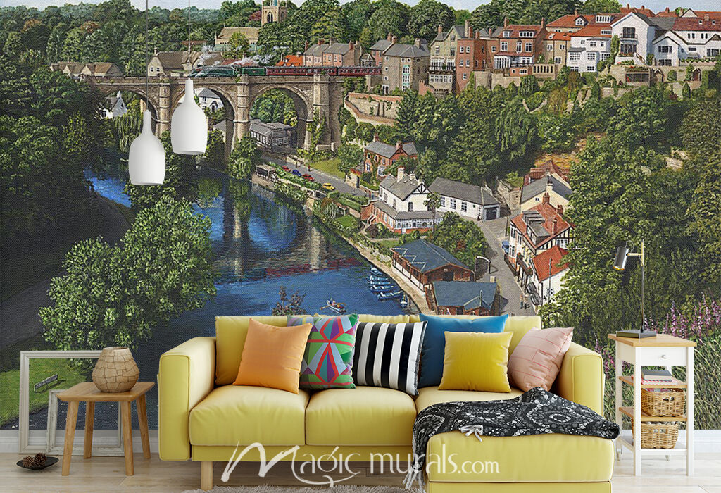 Yorkshire Village Wallpaper Wall Mural by Magic Murals