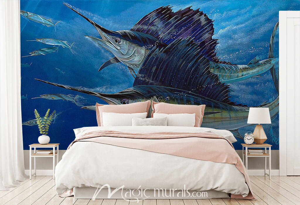 Double Trouble Wallpaper Wall Mural by Magic Murals
