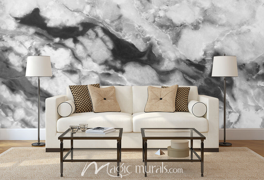 Marble Detail Wallpaper Wall Mural by Magic Murals