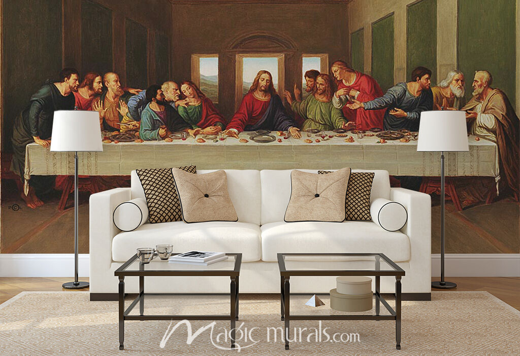 The Last Supper Wallpaper Wall Mural by Magic Murals