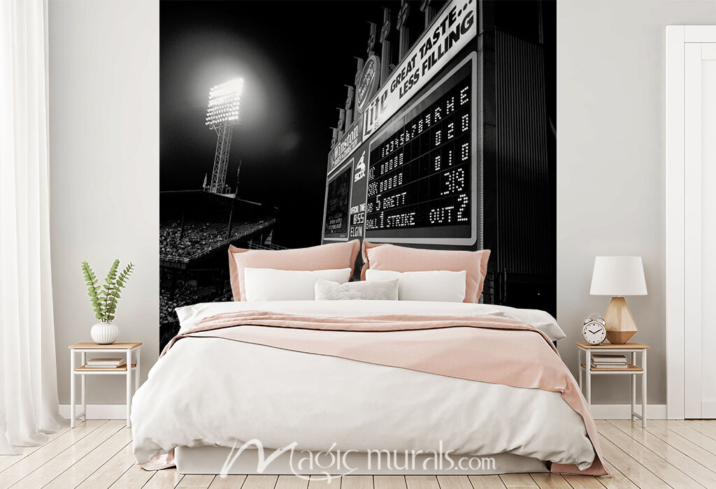 Baseball Scoreboard I Wallpaper Mural by Magic Murals
