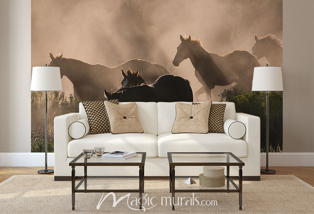 Dusty Trail Wallpaper Wall Mural by Magic Murals