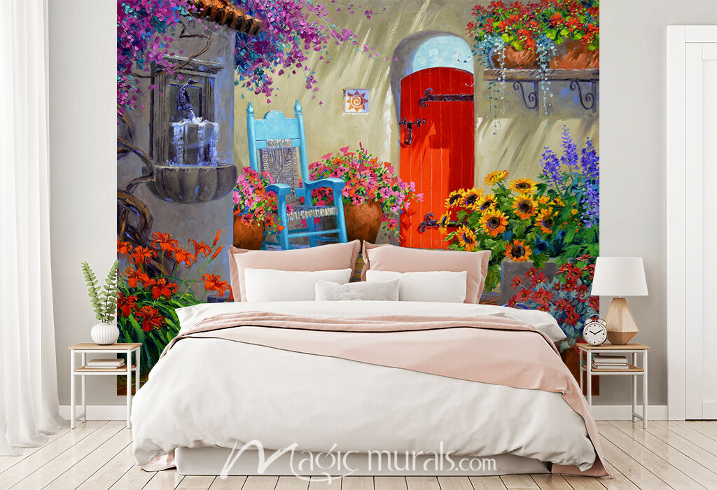 Colorful Escape Wallpaper Wall Mural by Magic Murals