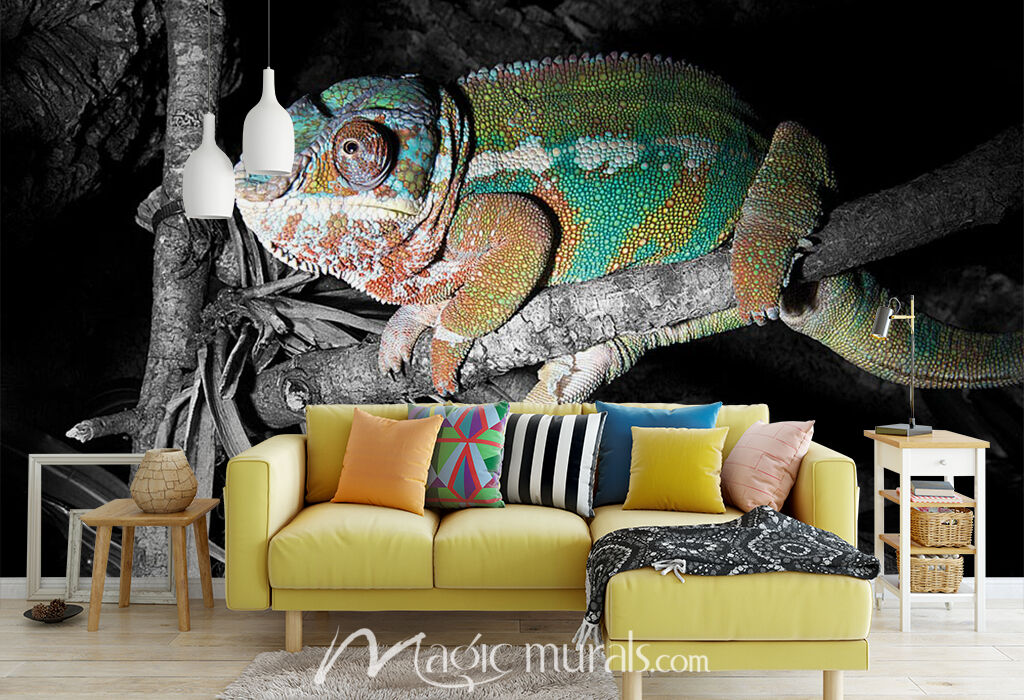 Chameleon Wallpaper Wall Mural by Magic Murals