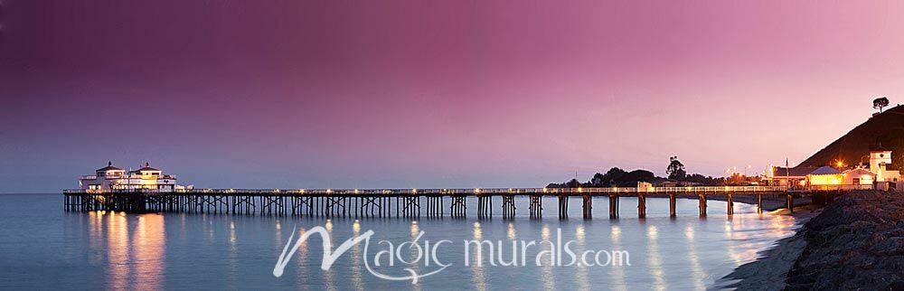 Malibu II Wallpaper Wall Mural by Magic Murals