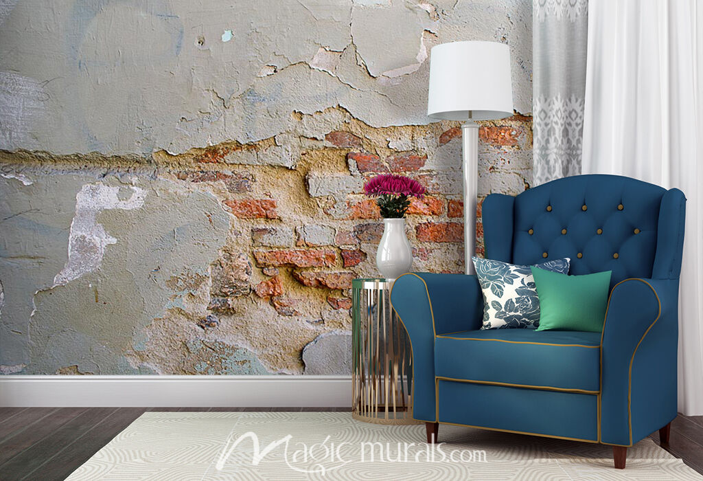 Ancient Bricks Wallpaper Wall Mural by Magic Murals