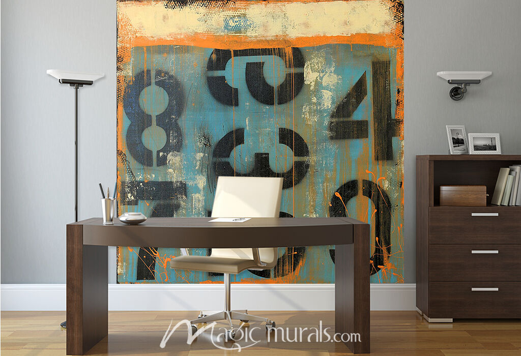 Score Card Wallpaper Wall Mural by Magic Murals