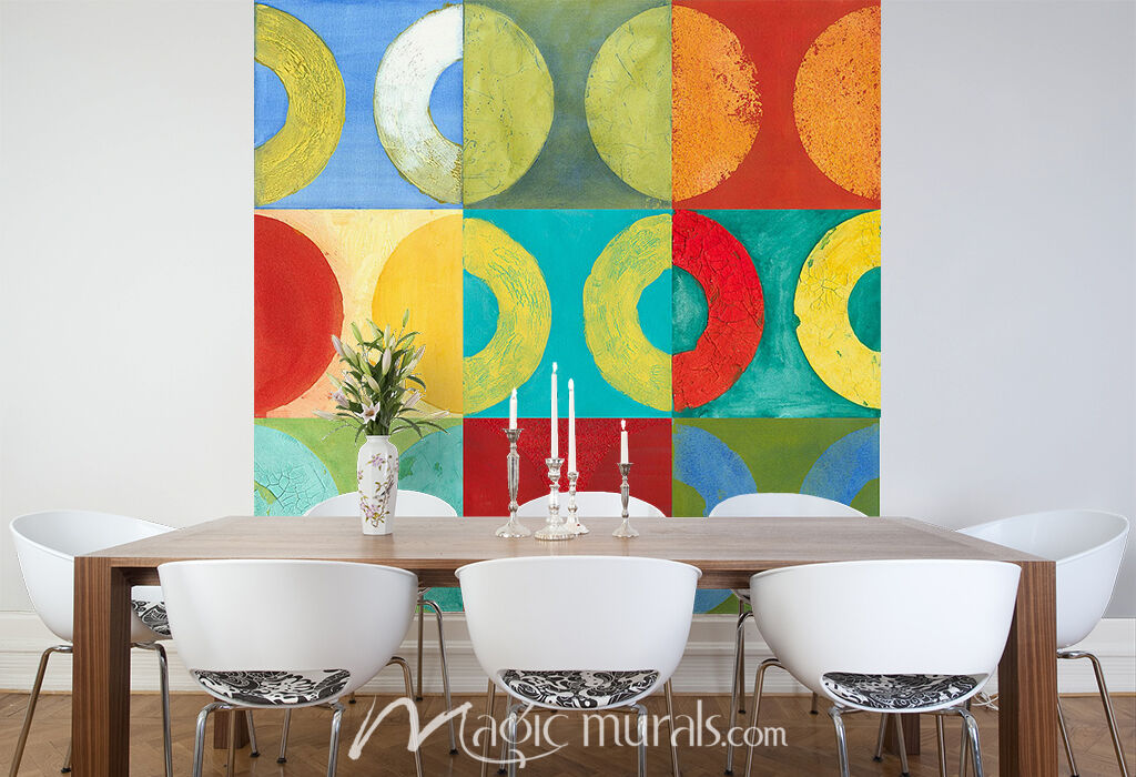 Round About II Wallpaper Wall Mural by Magic Murals