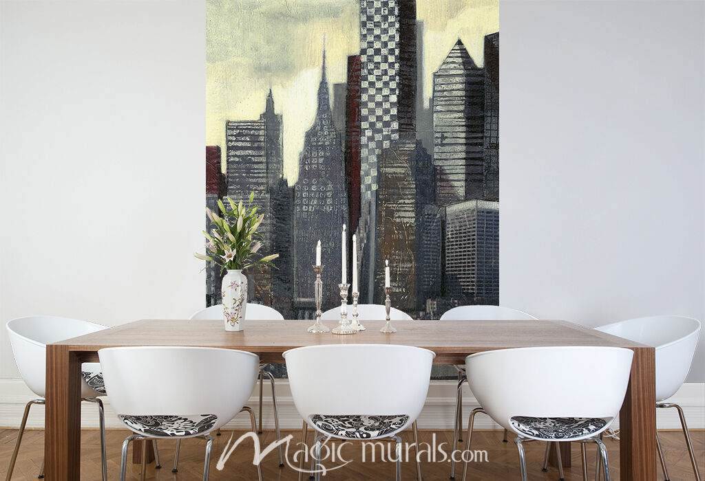 Urban Landscape I Wallpaper Wall Mural by Magic Murals