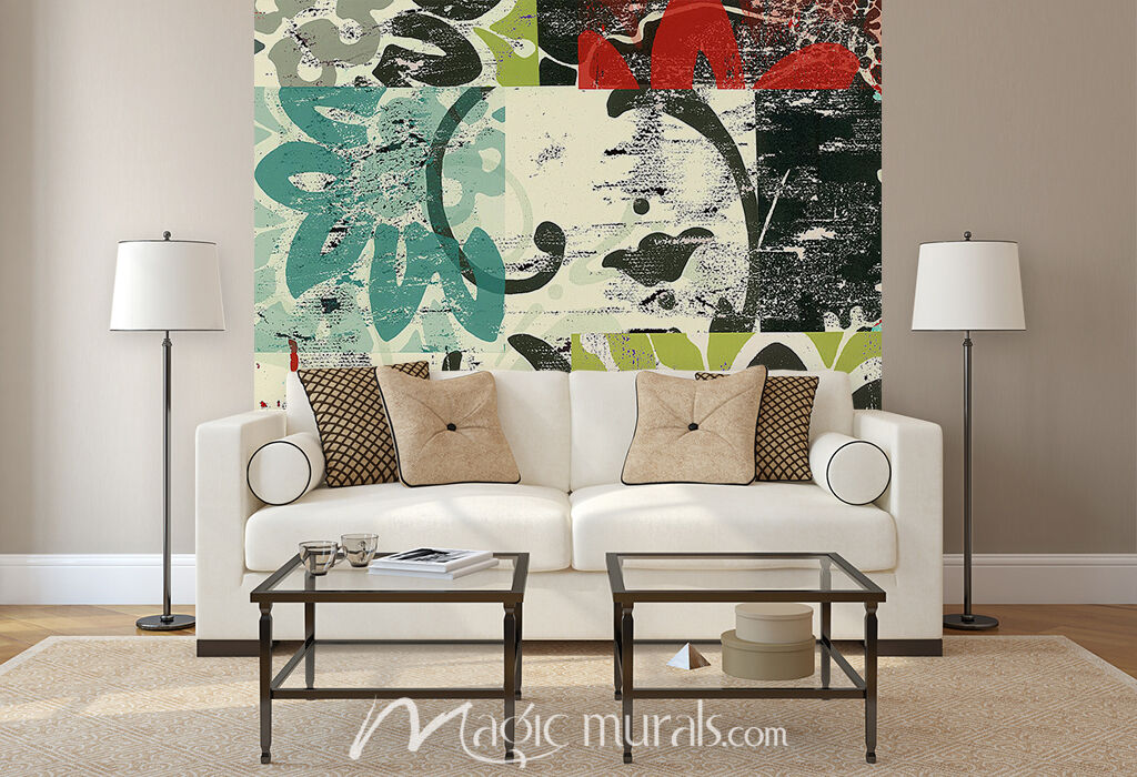 Batik I Wallpaper Wall Mural by Magic Murals