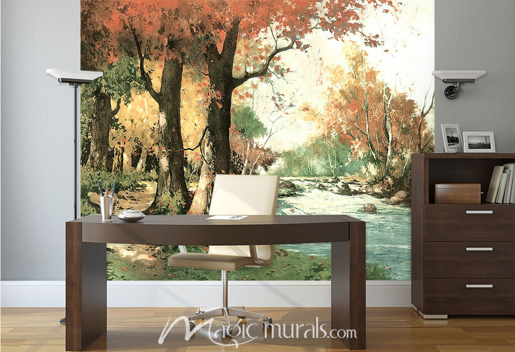 Autumn Landscape I Wallpaper Wall Mural by Magic Murals
