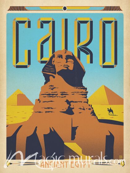 Cairo Wallpaper Wall Mural by Magic Murals