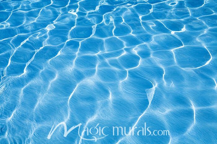 Crystal Blue Waters Wallpaper Wall Mural by Magic Murals