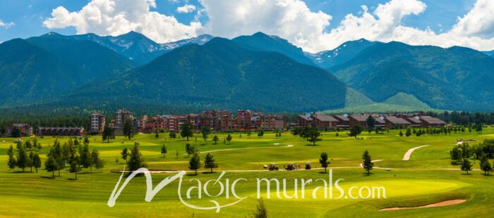 Pirin Golf Course Bulgaria Wallpaper Mural by Magic Murals