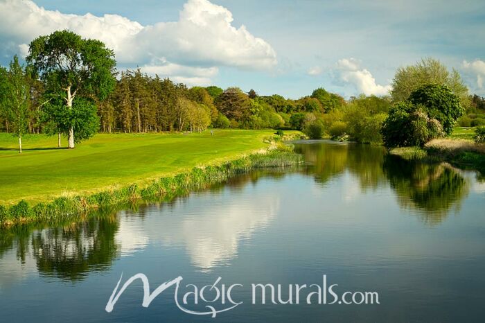 Golf Reflection Wallpaper Wall Mural by Magic Murals