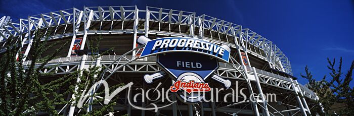 Progressive Field Cleveland 4120 Mural by Magic Murals