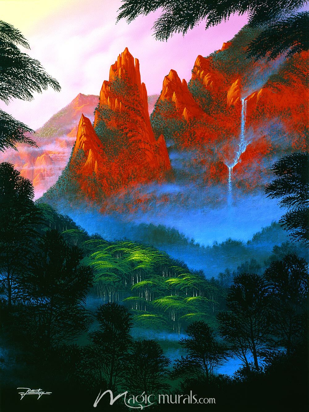 Secret World Wallpaper Wall Mural by Magic Murals