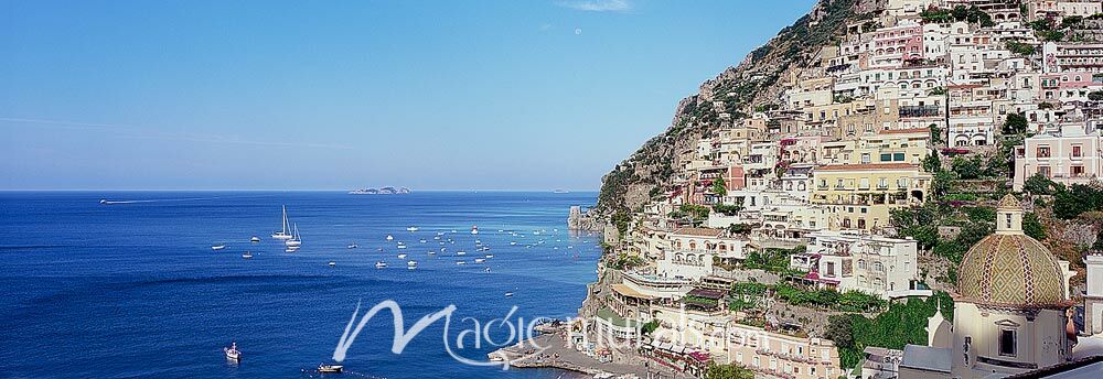 Positano, Italy Wallpaper Wall Mural by Magic Murals