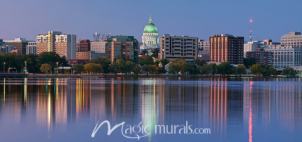 Madison, Wisconsin Wallpaper Wall Mural by Magic Murals