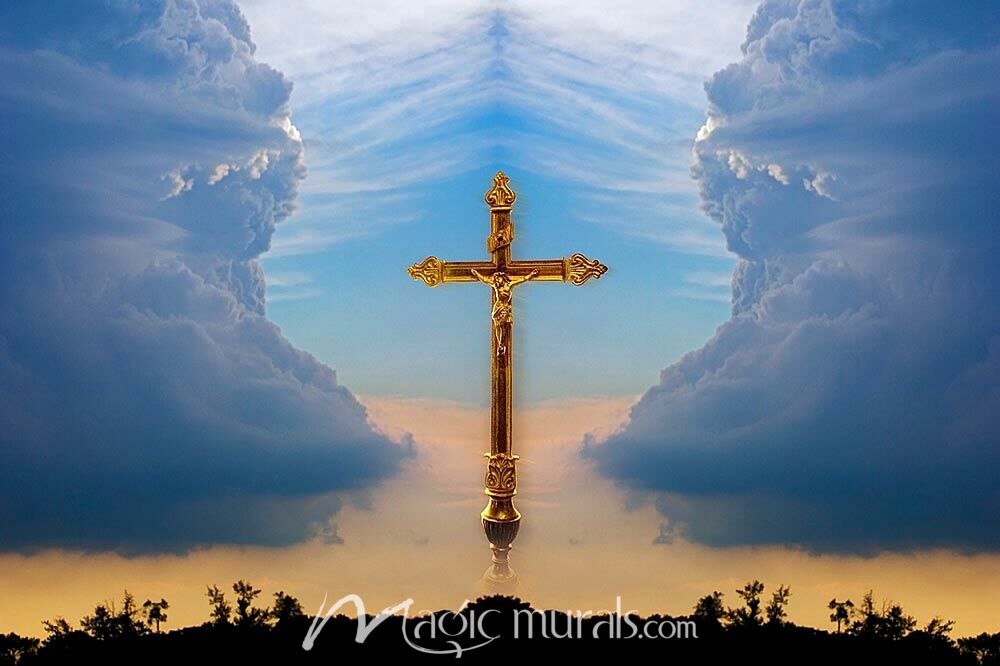 Religious Image Wallpaper Wall Mural by Magic Murals