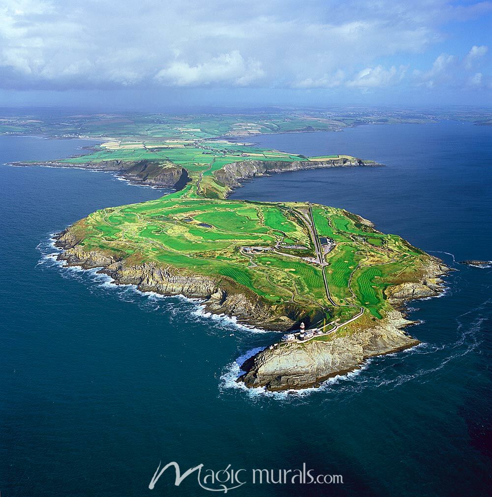 Old Head Golf Links Wallpaper Wall Mural by Magic Murals