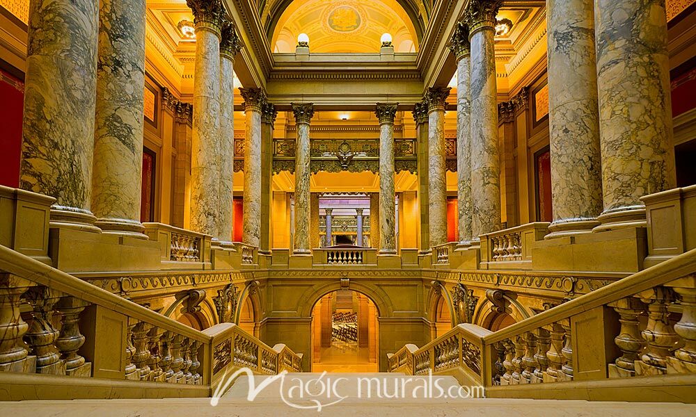 Minnesota State Capitol Wallpaper Mural by Magic Murals