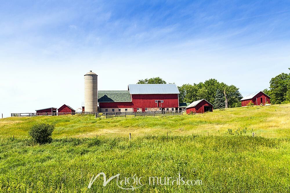 American Countryside Wallpaper Mural by Magic Murals