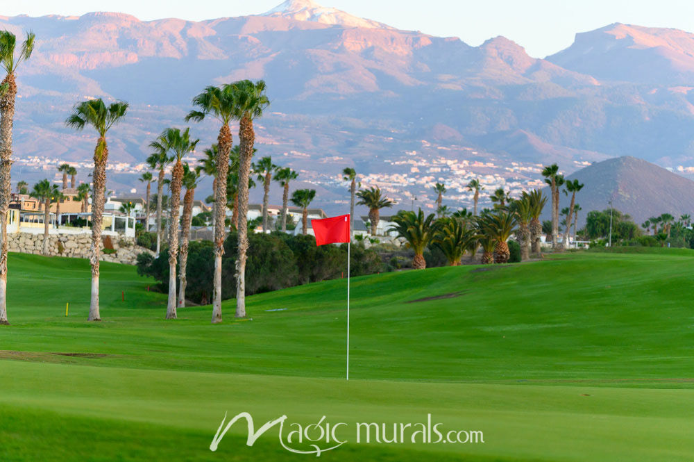 Tenerife Golf View Wallpaper Wall Mural by Magic Murals