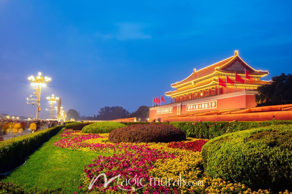 Tiananmen Square Qianmen Gate 6712 Mural by Magic Murals