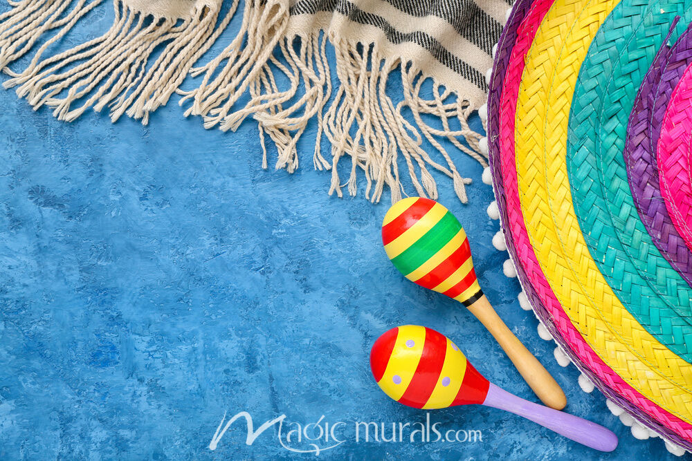 Mexican Maracas 8041 Wallpaper Mural by Magic Murals