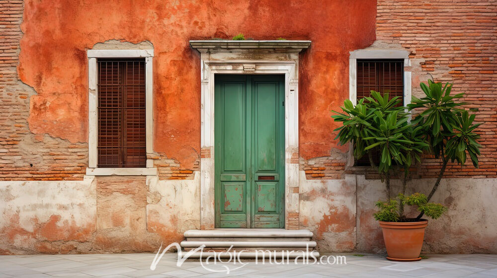 Mexican Streetscape 7364 Wallpaper Mural by Magic Murals