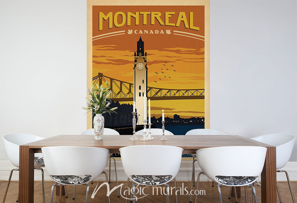 Montreal Wallpaper Wall Mural by Magic Murals