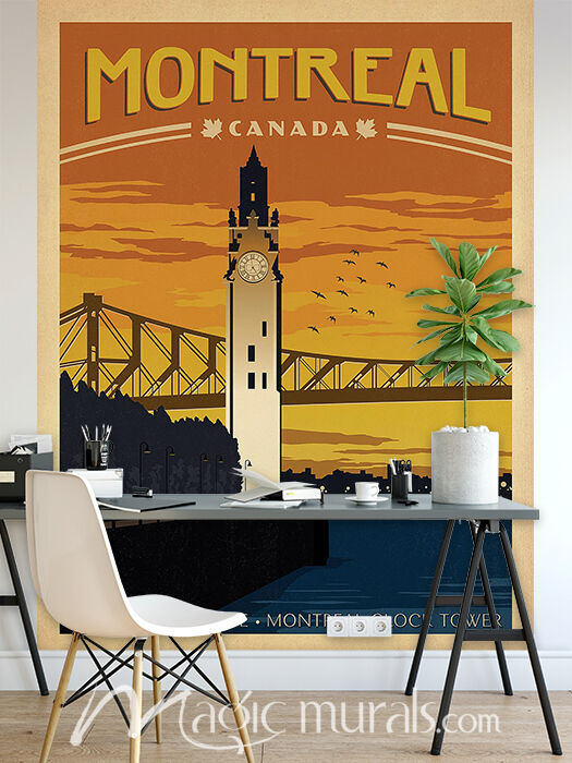 Montreal Wallpaper Wall Mural by Magic Murals