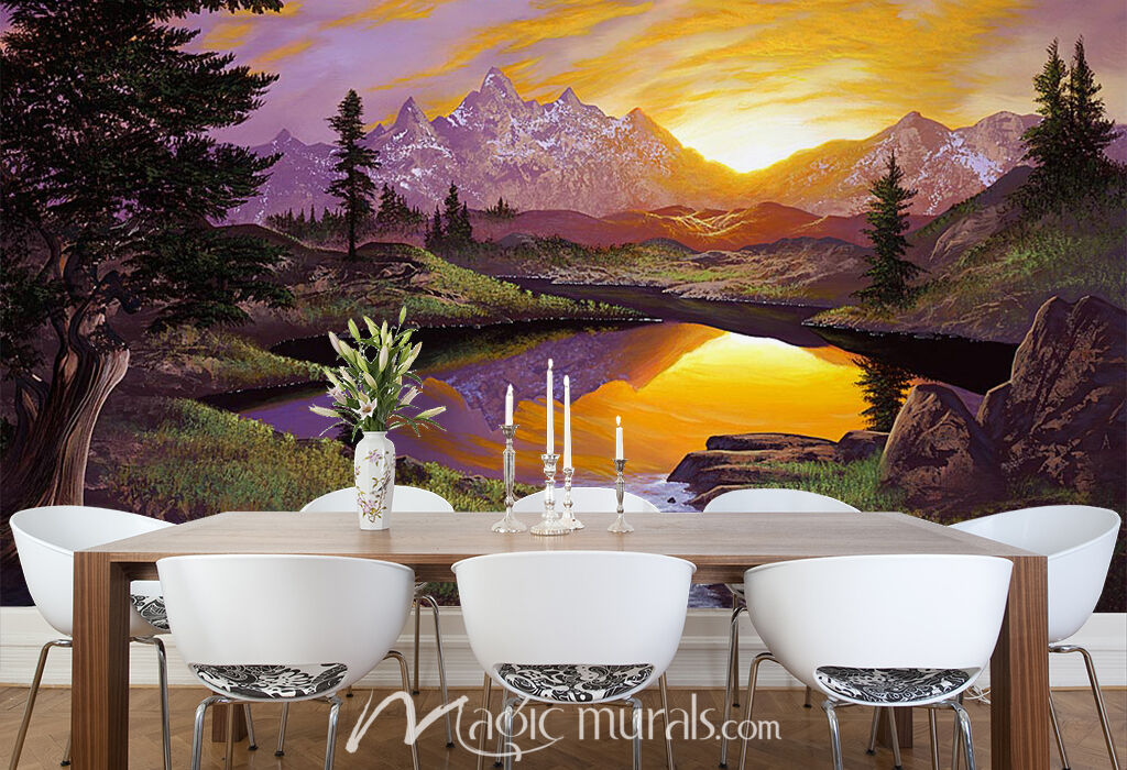 Between The Sun And The Moon Wallpaper Mural by Magic Murals