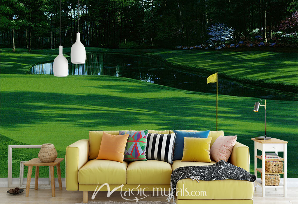 Water Hazard Wallpaper Wall Mural by Magic Murals
