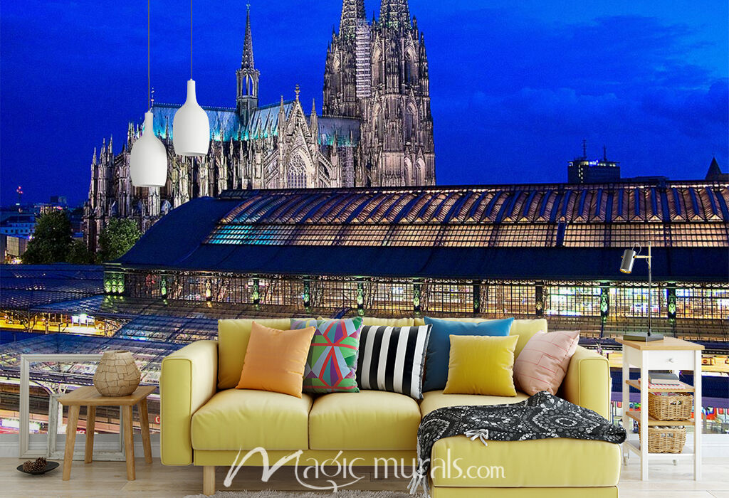 Cologne Cathedral Wallpaper Wall Mural by Magic Murals