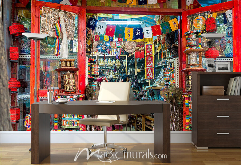 Chinese Convenience Store Wallpaper Mural by Magic Murals