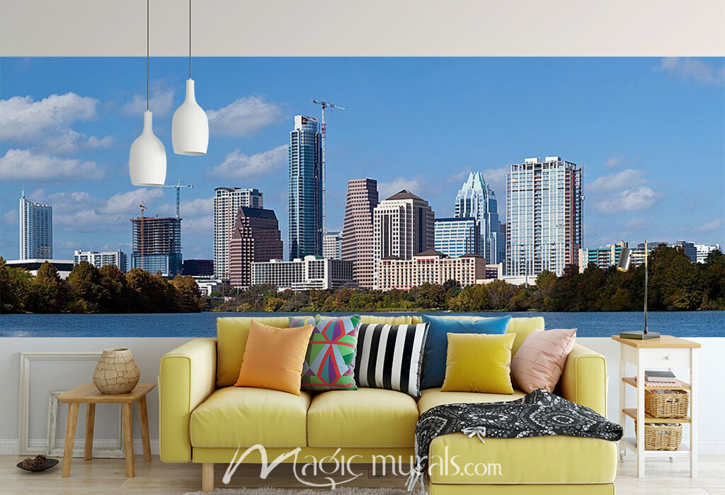 Austin, Texas Wallpaper Wall Mural by Magic Murals