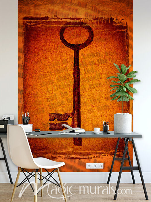 A Key Wallpaper Wall Mural by Magic Murals