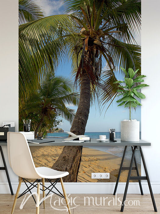 Magazine Beach Wallpaper Wall Mural by Magic Murals
