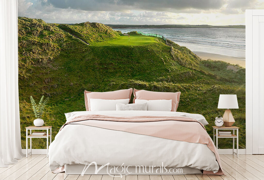 Doonbeg 14th Hole Wallpaper Wall Mural by Magic Murals