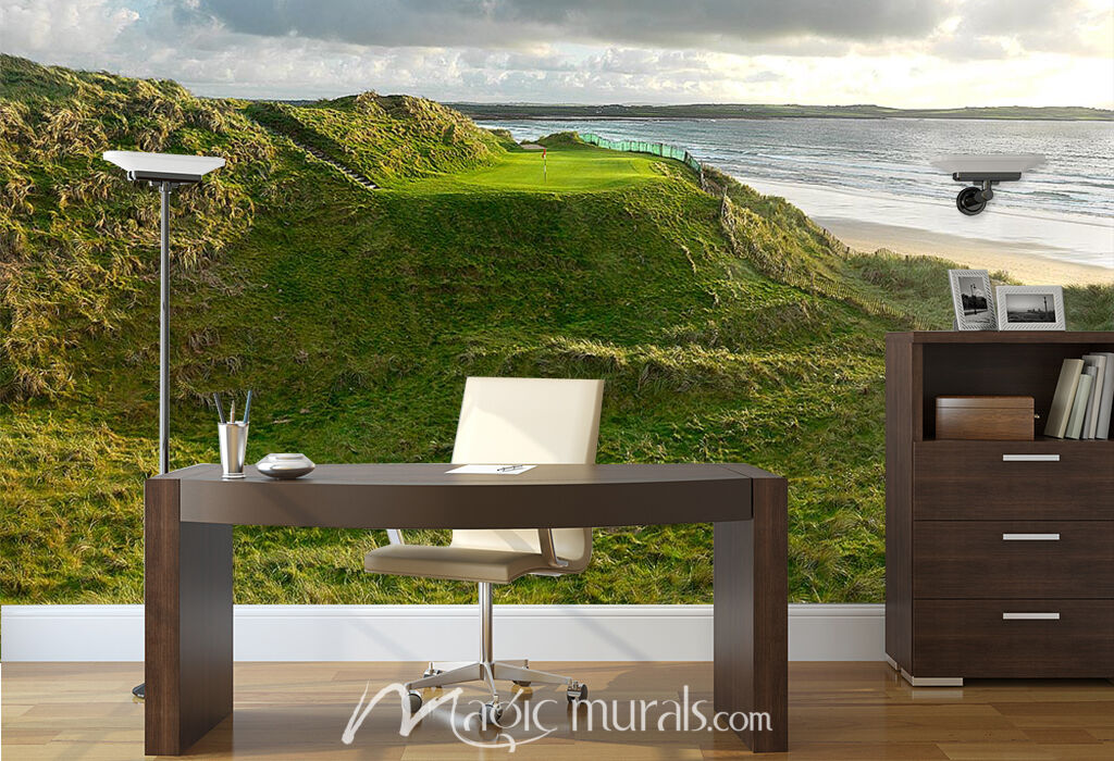 Doonbeg 14th Hole Wallpaper Wall Mural by Magic Murals