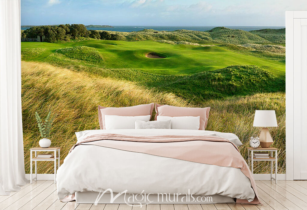 Royal Portrush 13th Hole Wallpaper Mural by Magic Murals