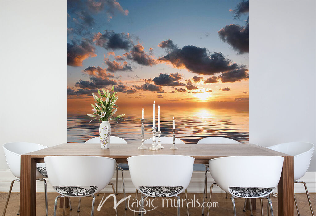 Dramatic Sky Background Wallpaper Mural by Magic Murals