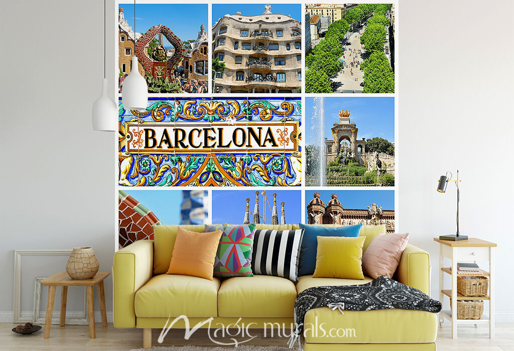 Spanish Delight Wallpaper Wall Mural by Magic Murals