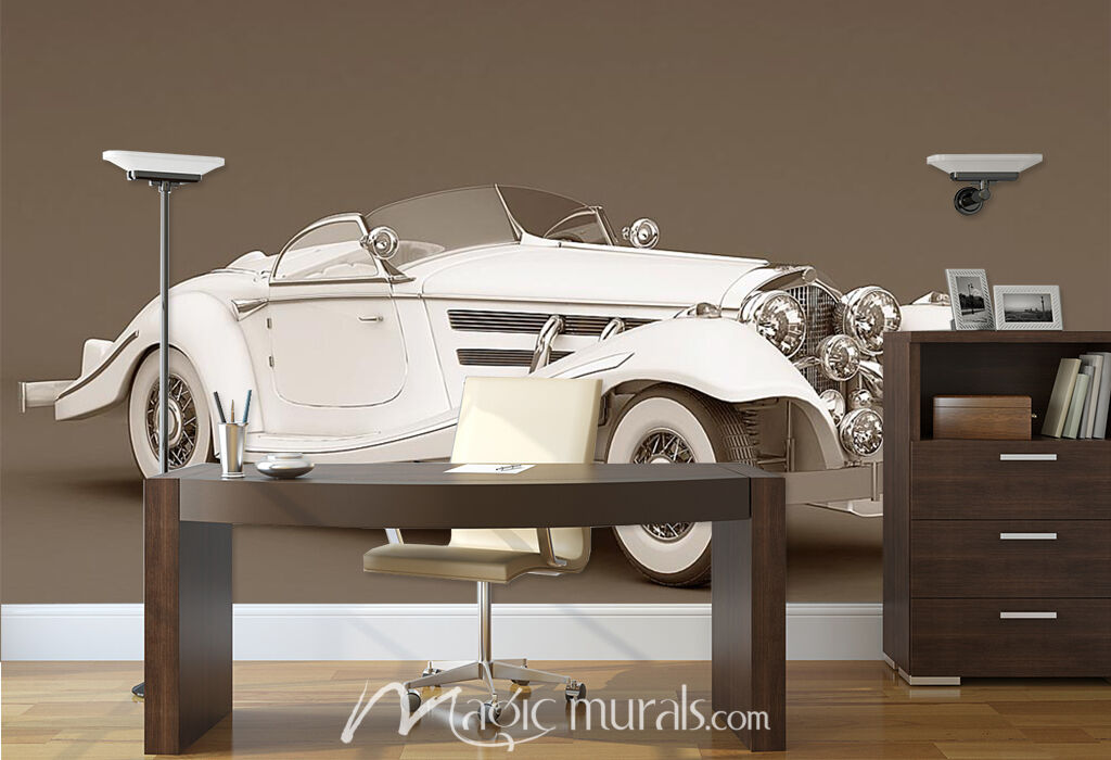 Hot Rod Wallpaper Wall Mural by Magic Murals